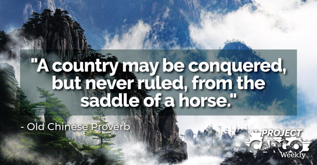 Week #34 - 2019 - Project Cargo Weekly