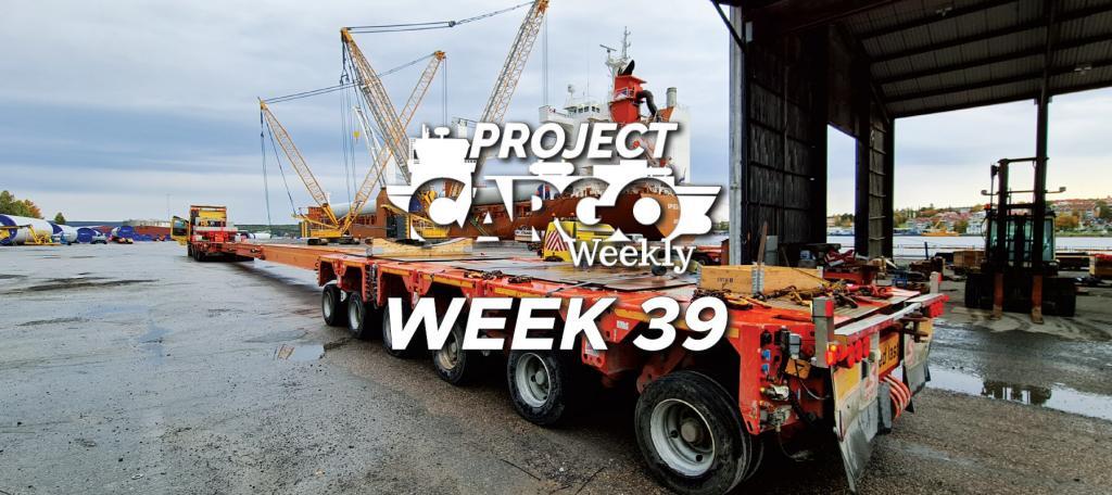 Week #39 - 2020 - Project Cargo Weekly