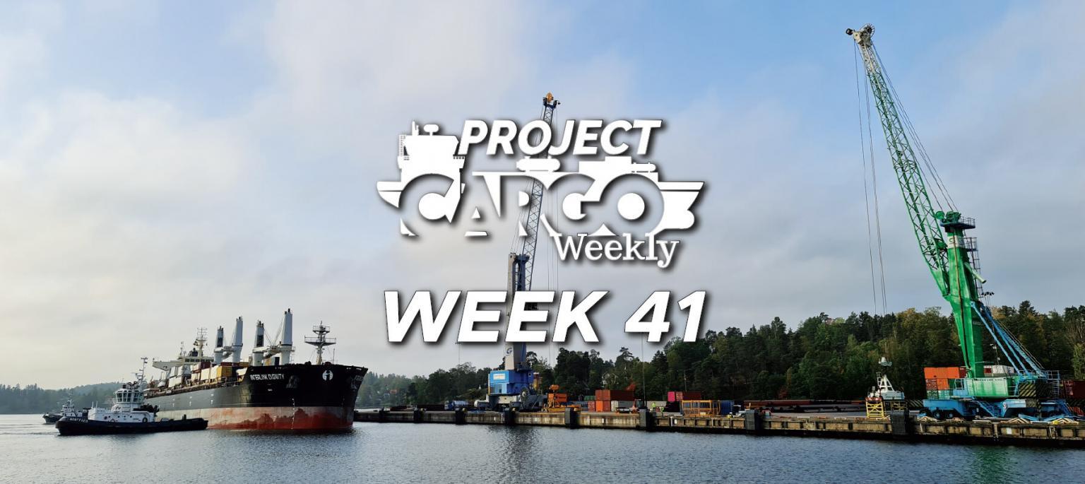 Week #41 - 2020 - Project Cargo Weekly