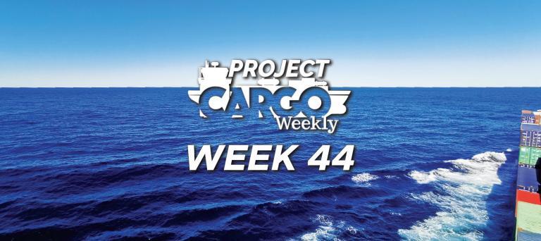 Week #44 - 2020 - Project Cargo Weekly