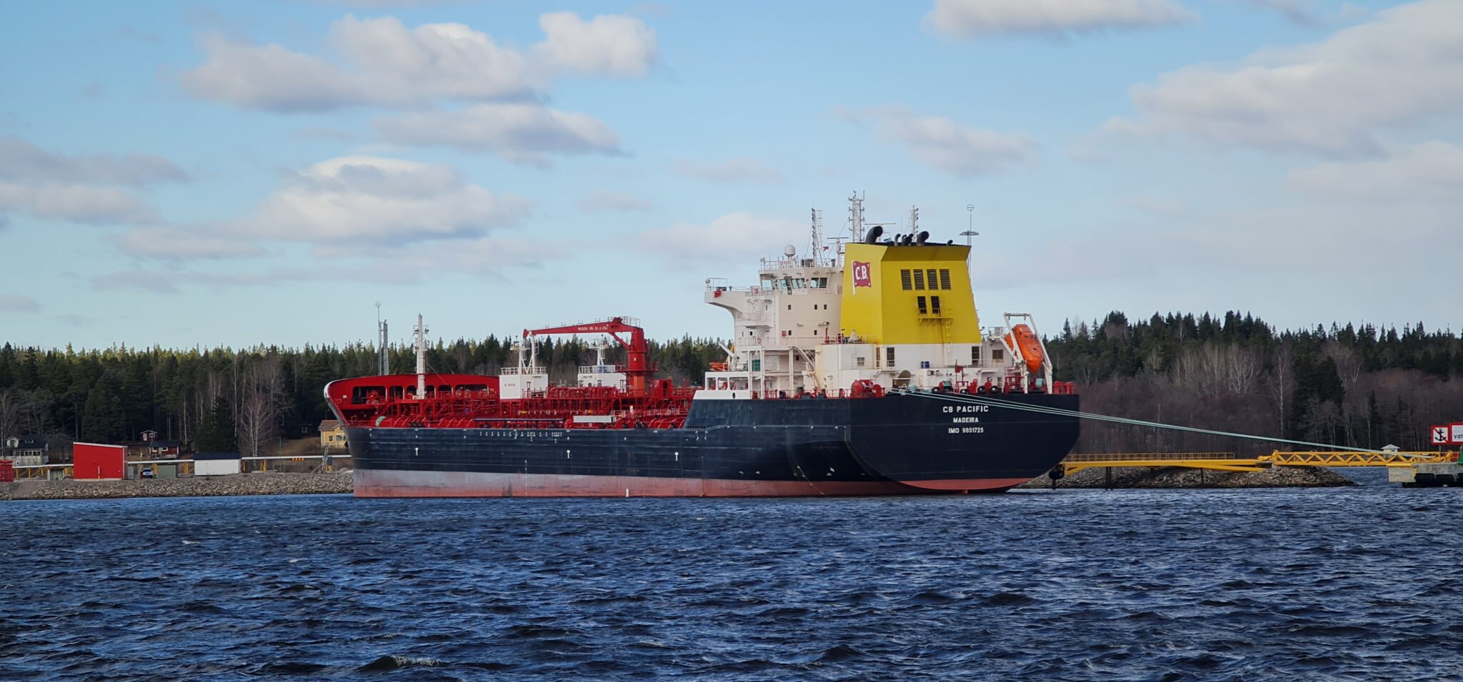 The Vessel Symphony Sky at Port of GAVLE - Project Cargo Weekly