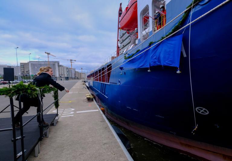 The Christening of the UHL FAITH of United Heavylift - Project Cargo Weekly