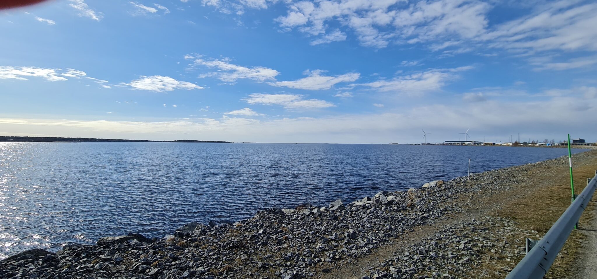 Port of Umeå and the ferry approaching Vaasa - Project Cargo Weekly