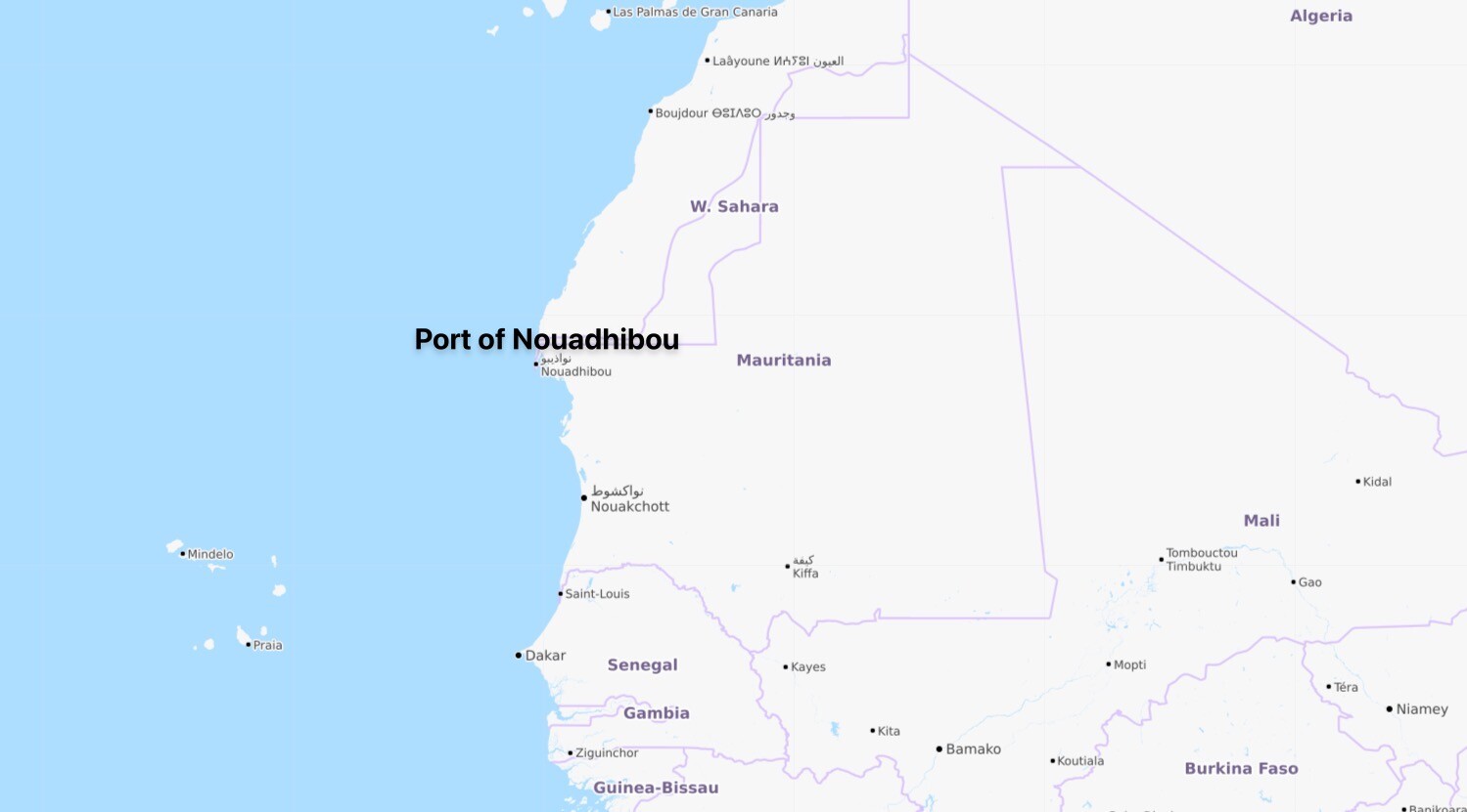 Get Shipping - Mauritania - Project Cargo Weekly