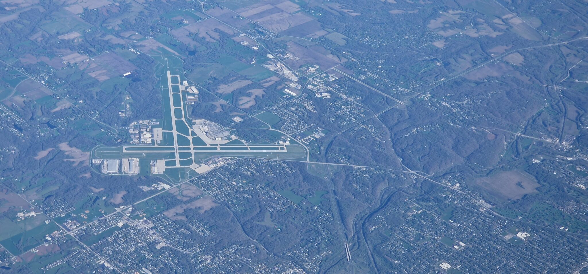 Flying Over the Midwest - Shots of Barges & Trains - Project Cargo Weekly