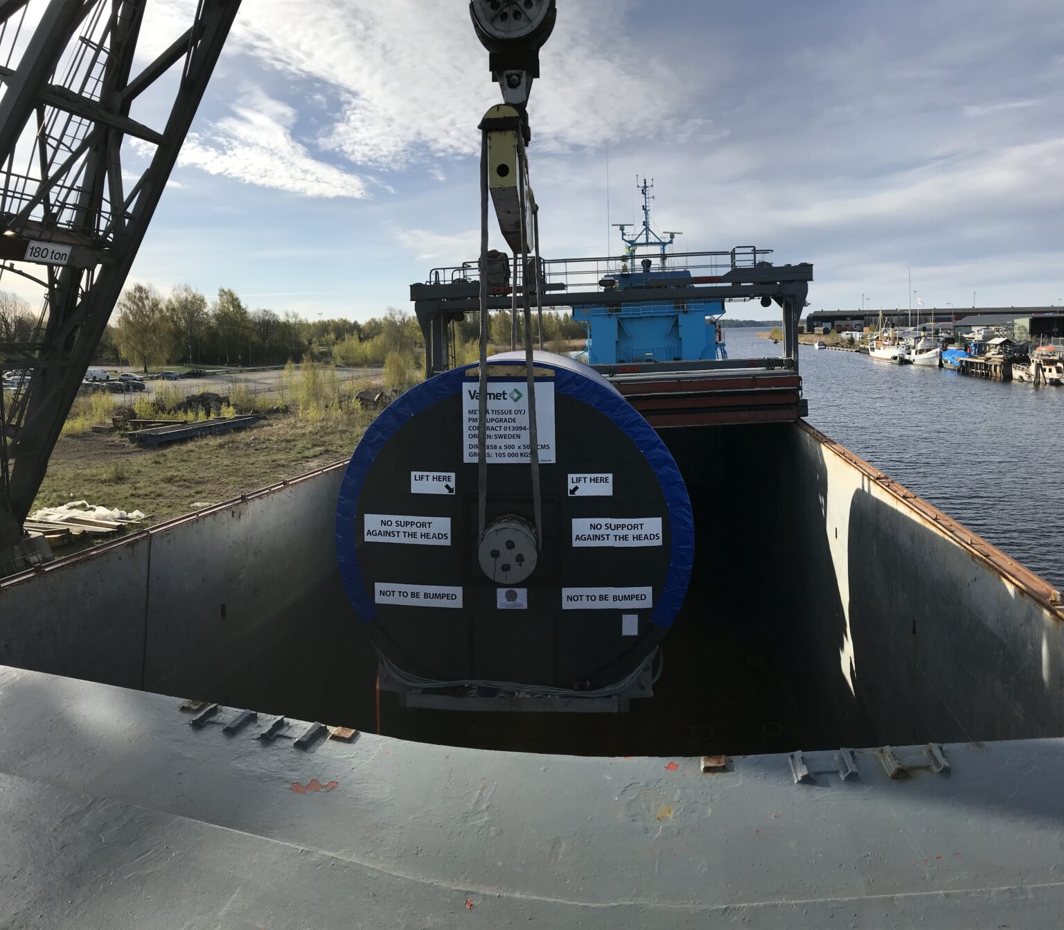 Valmet (Tissue Machinery Unit) - Karlstad, Sweden - Project Cargo Weekly