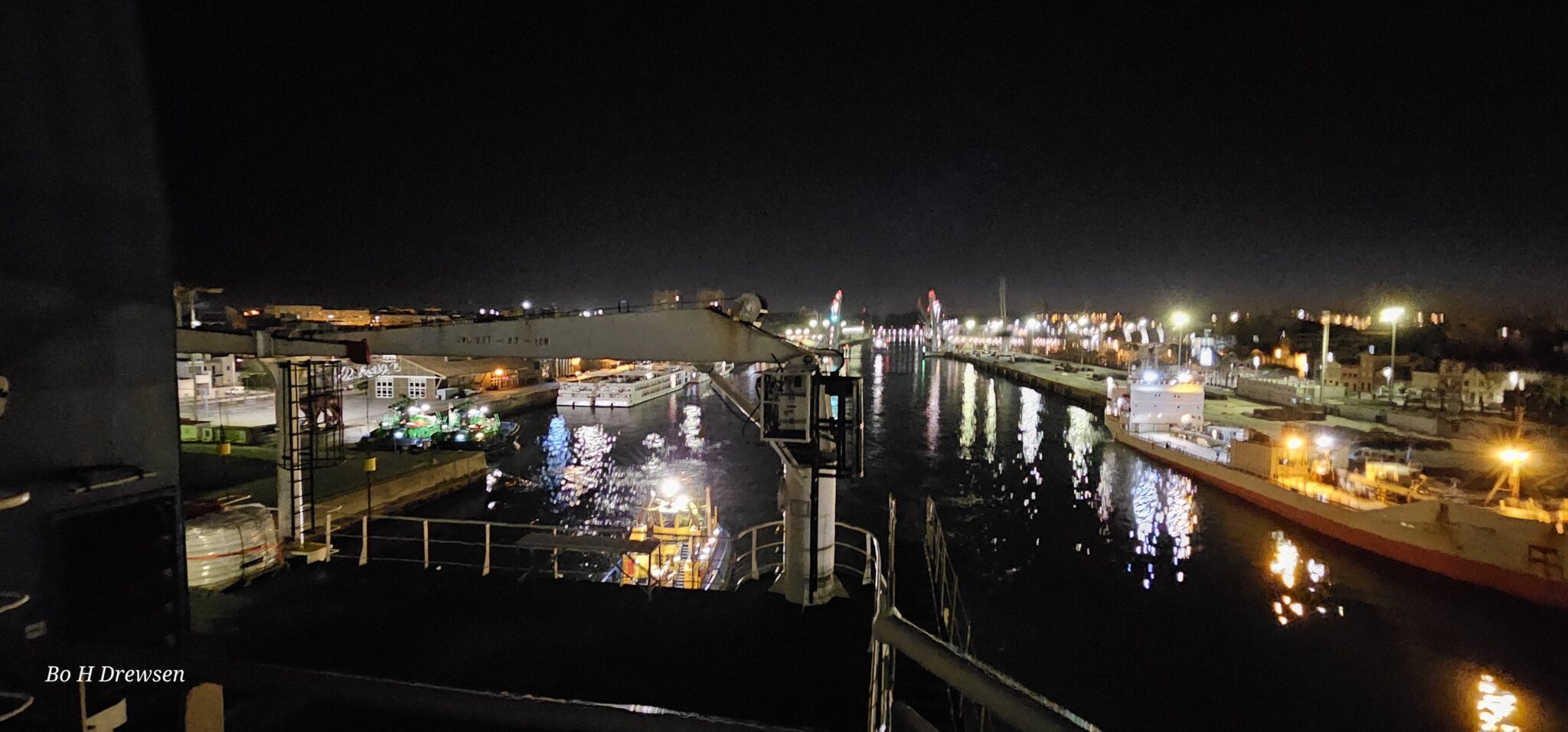 mv Bright Sky Voyage - Night - Project Cargo Weekly