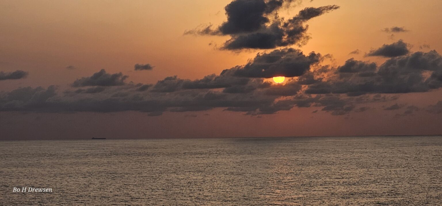 mv Bright Sky Voyage - Sunrises & Sunsets - Project Cargo Weekly
