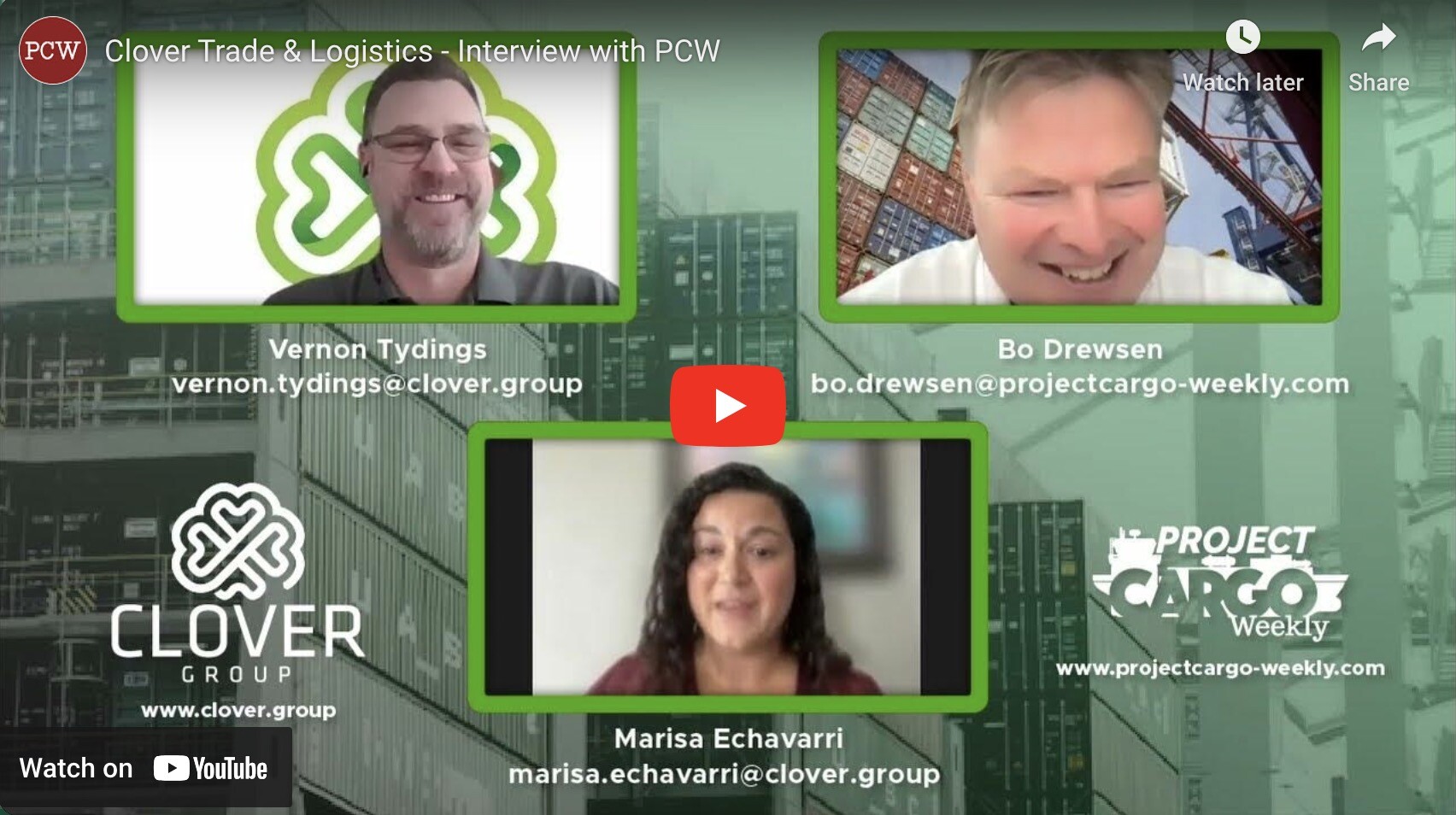 Week #36 - 2023 - Project Cargo Weekly