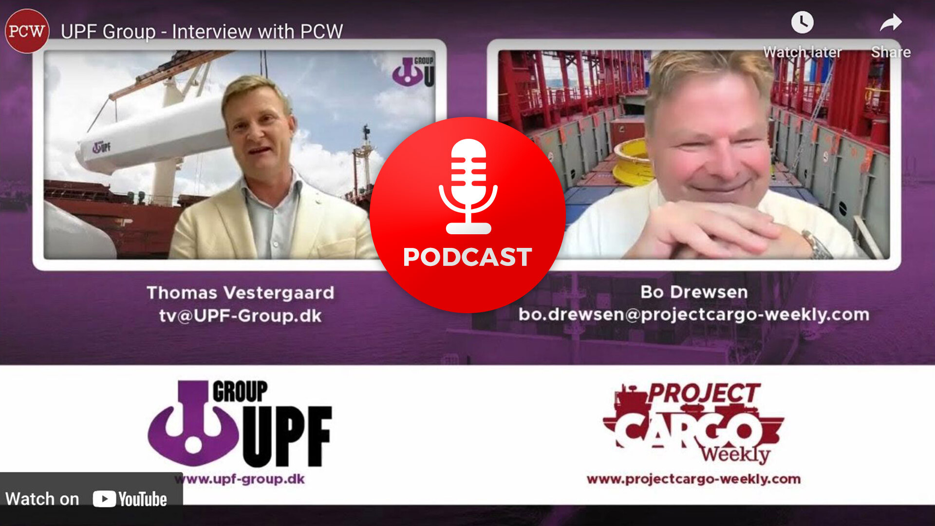 UPF Group - Project Cargo Weekly