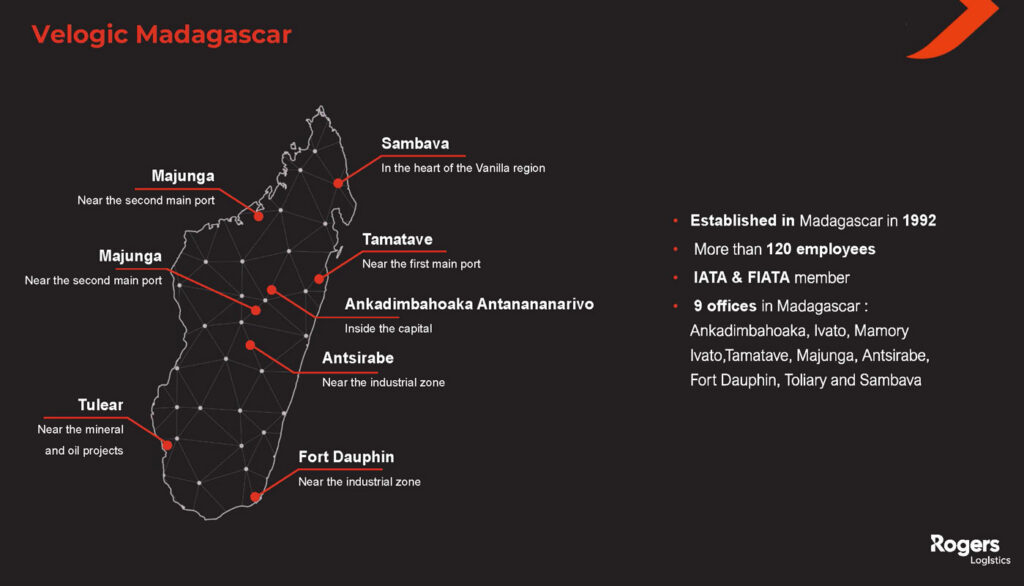 Rogers IDS Madagascar (Velogic Madagascar) - Project Cargo Weekly